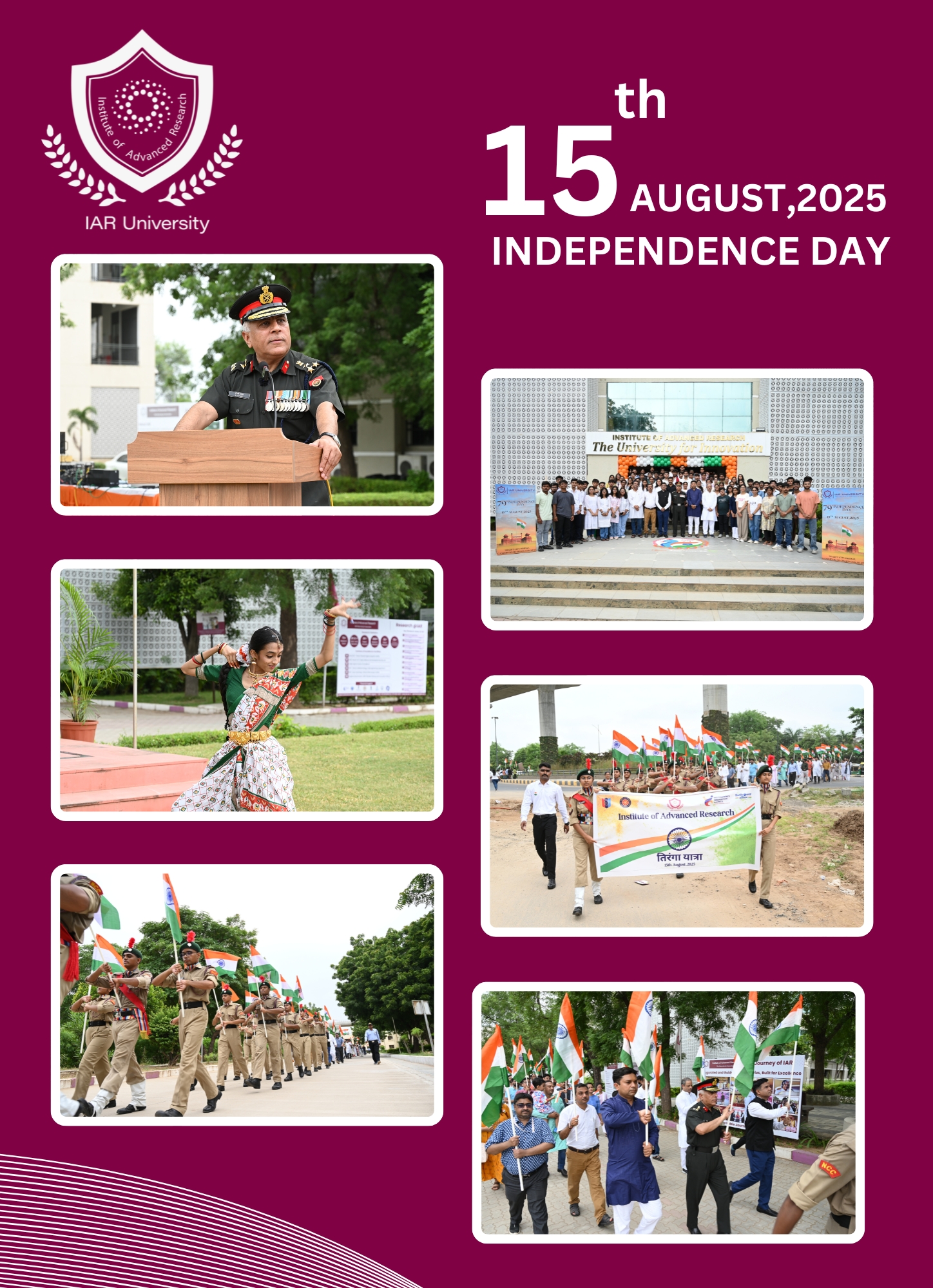 79th Independence Day Celebration - IAR - Institute of Advanced Research